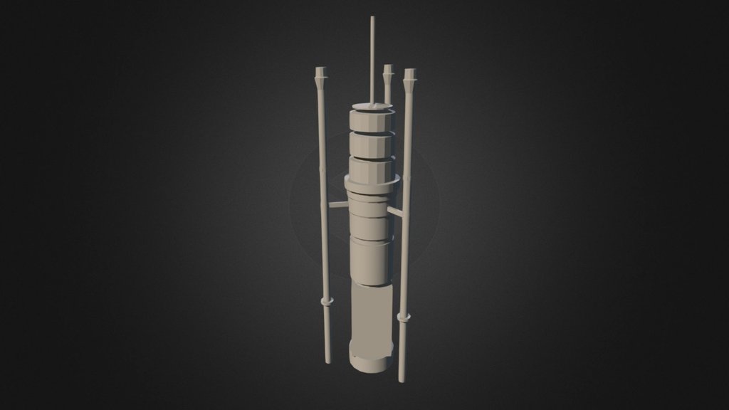 Star Wars Antenna - 3D model by patrick.stalgitis [e895e74] - Sketchfab