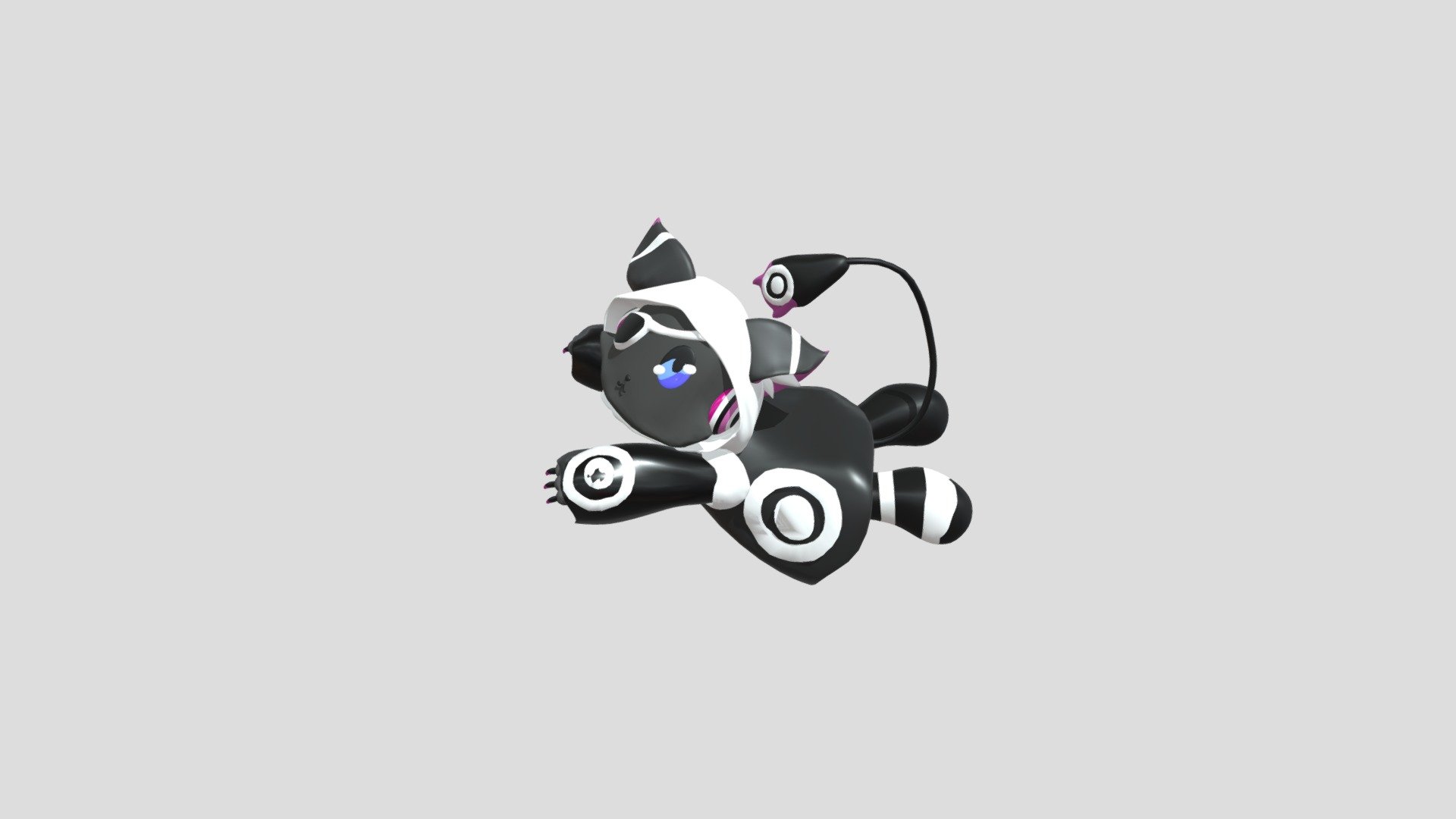 Neo Cat - 3D model by Yuu_Yuuna [e89756f] - Sketchfab