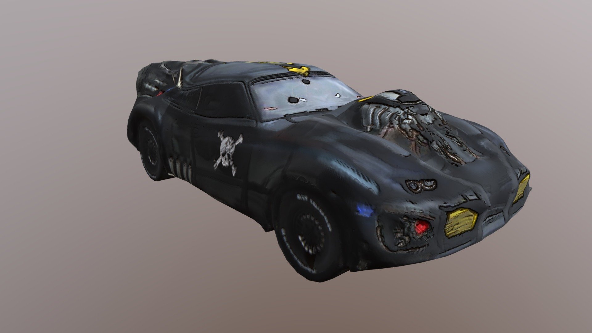 Coche Mad Max - Download Free 3D model by vicente betoret ferrero ...