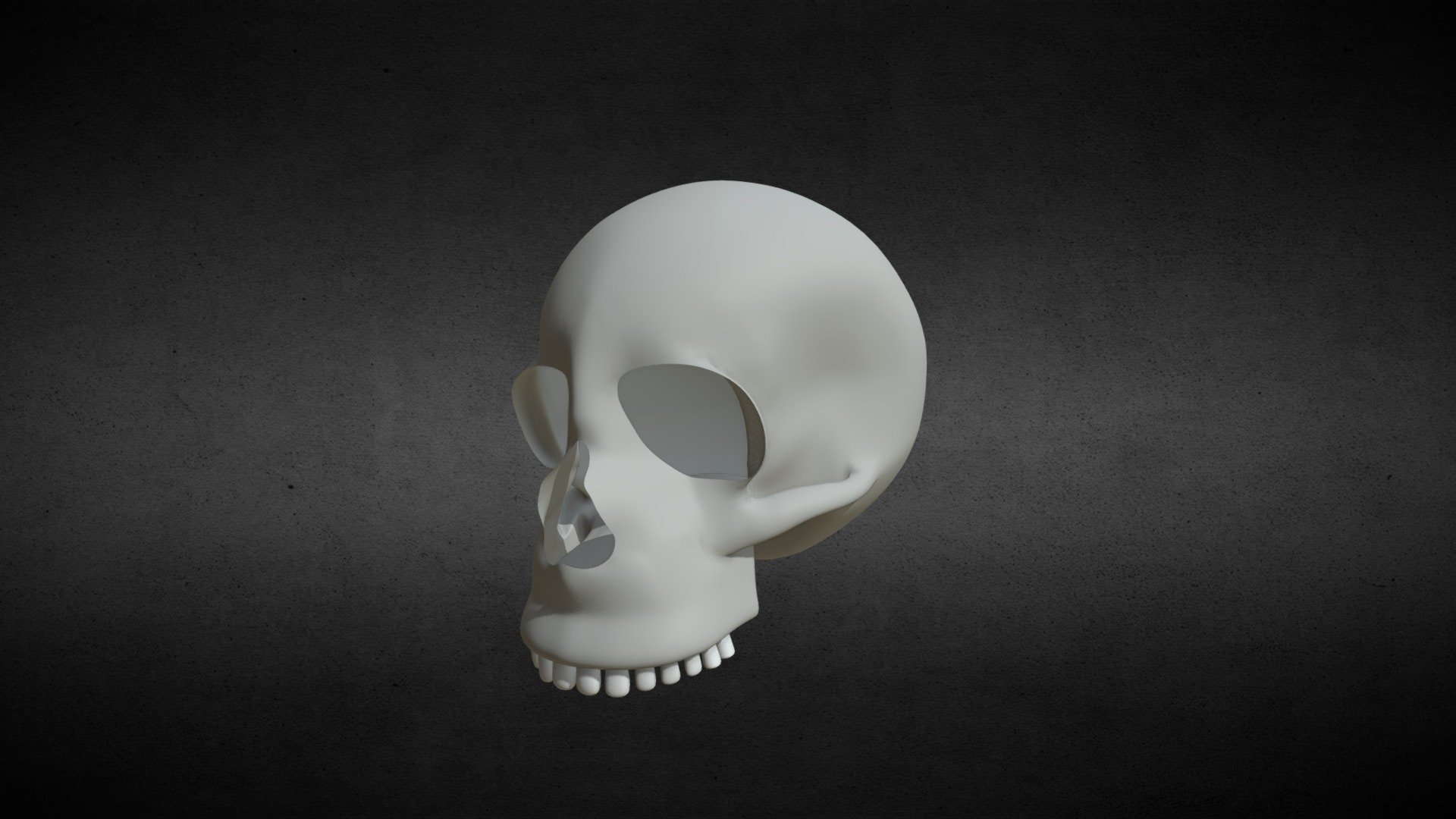Skull V2 Work in Progress - 3D model by Tenshinzo [e89c3bd] - Sketchfab