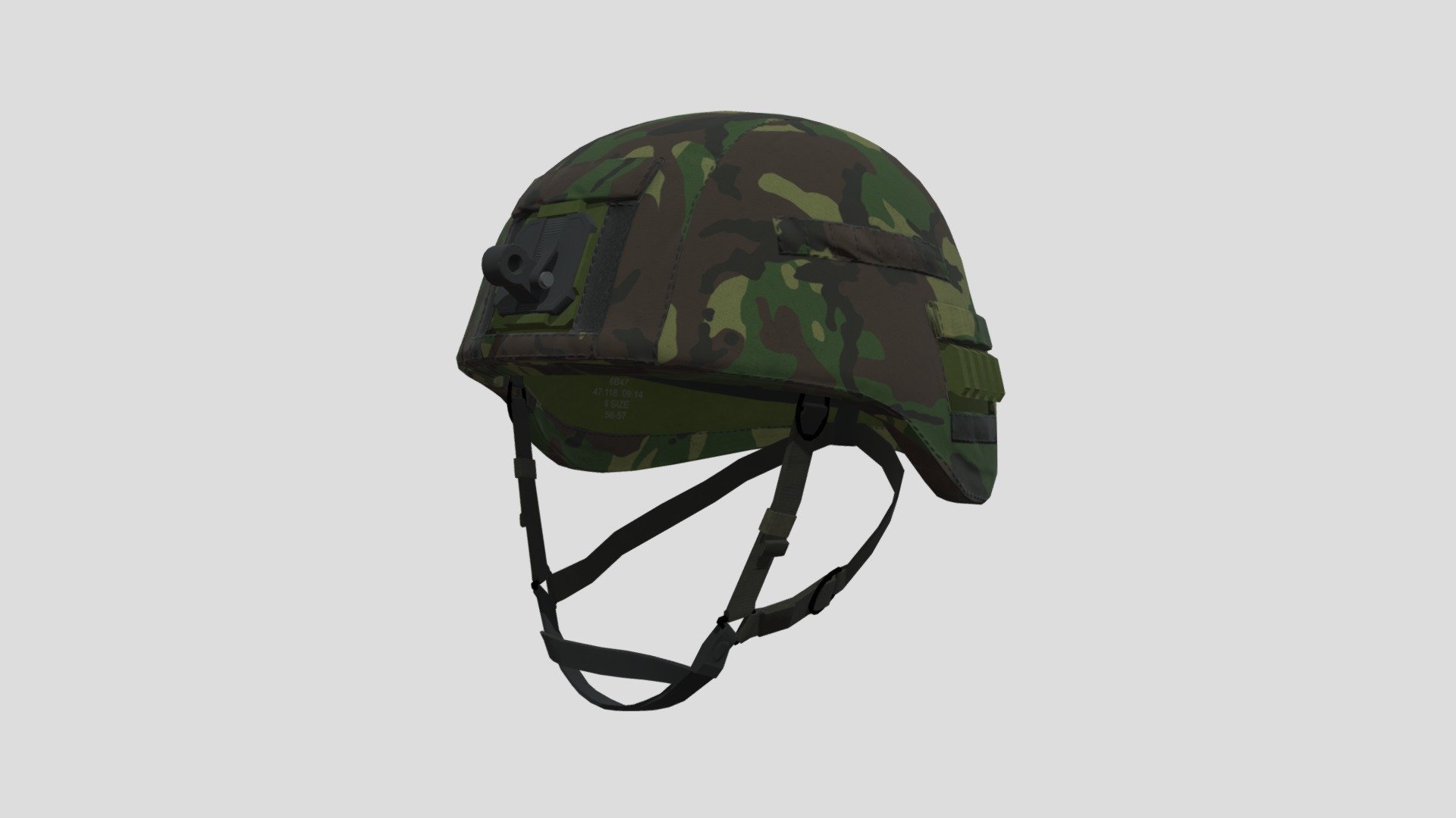 6B47 helmet - 3D model by ppshvgn [e89cfdb] - Sketchfab
