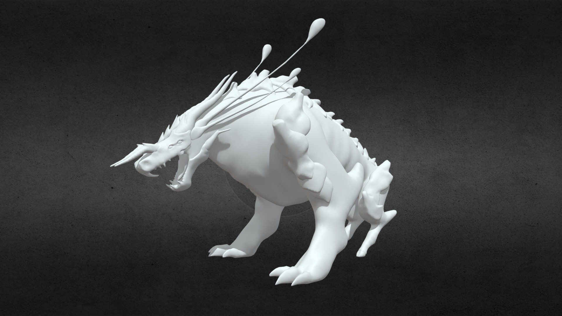 The Spirit Eater (retopo) - Download Free 3D model by wright42 [e89d555 ...