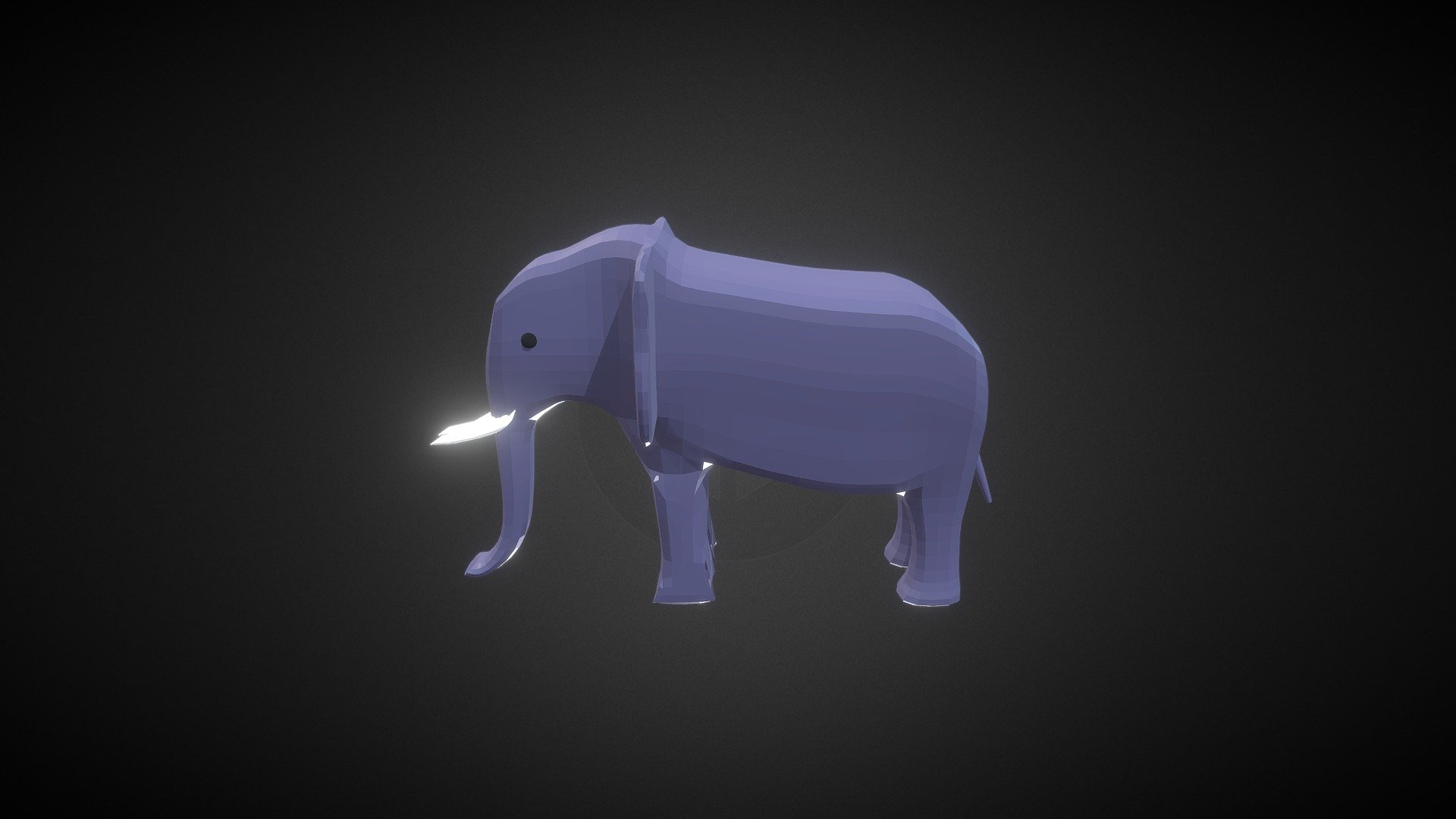 Elephant Low Poly - Download Free 3D model by Akshat (@shooter24994 ...