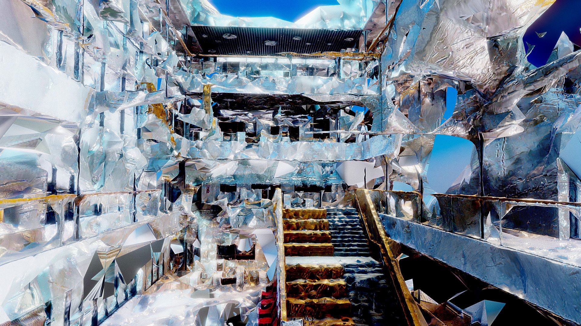 FHaus "Ice Shard Castle" Foyer B - Download Free 3D model by ...