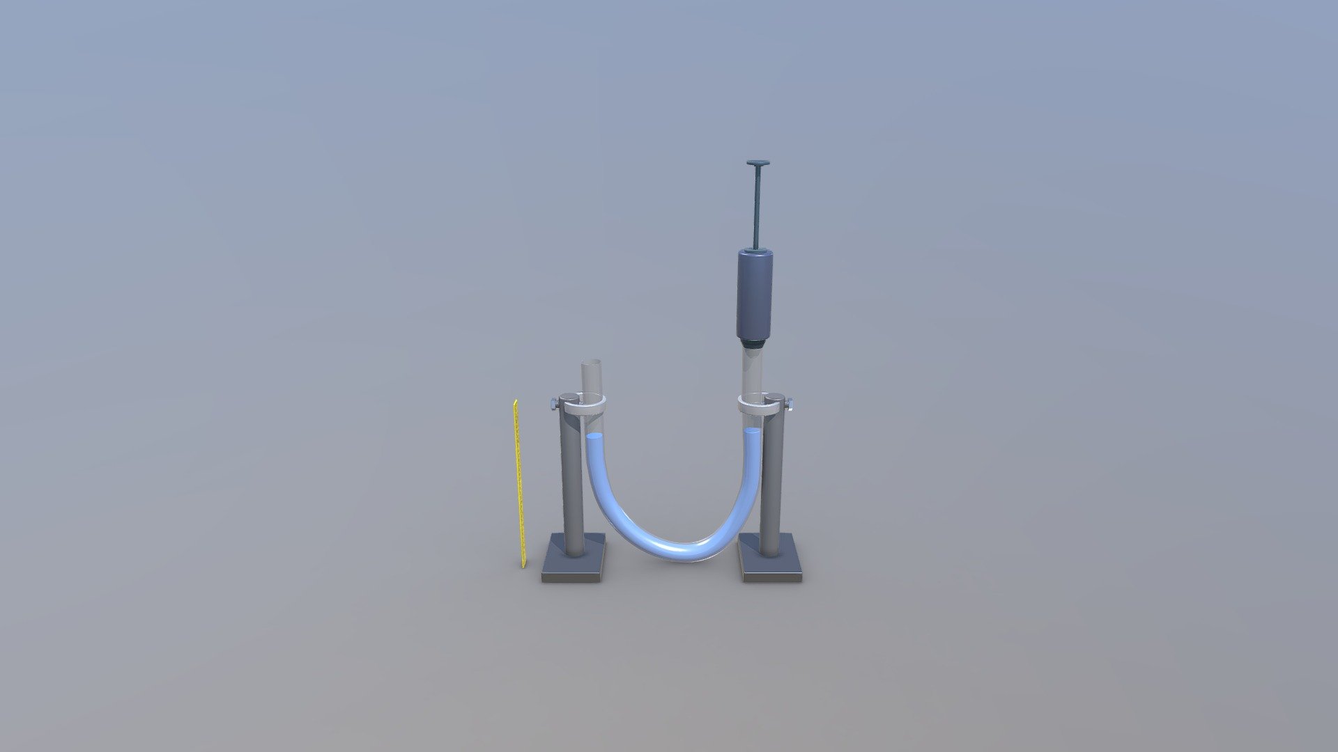 iPedia | Πείραμα με συγκοινωνούντα δοχεία - 3D model by iPedia [e89f705 ...
