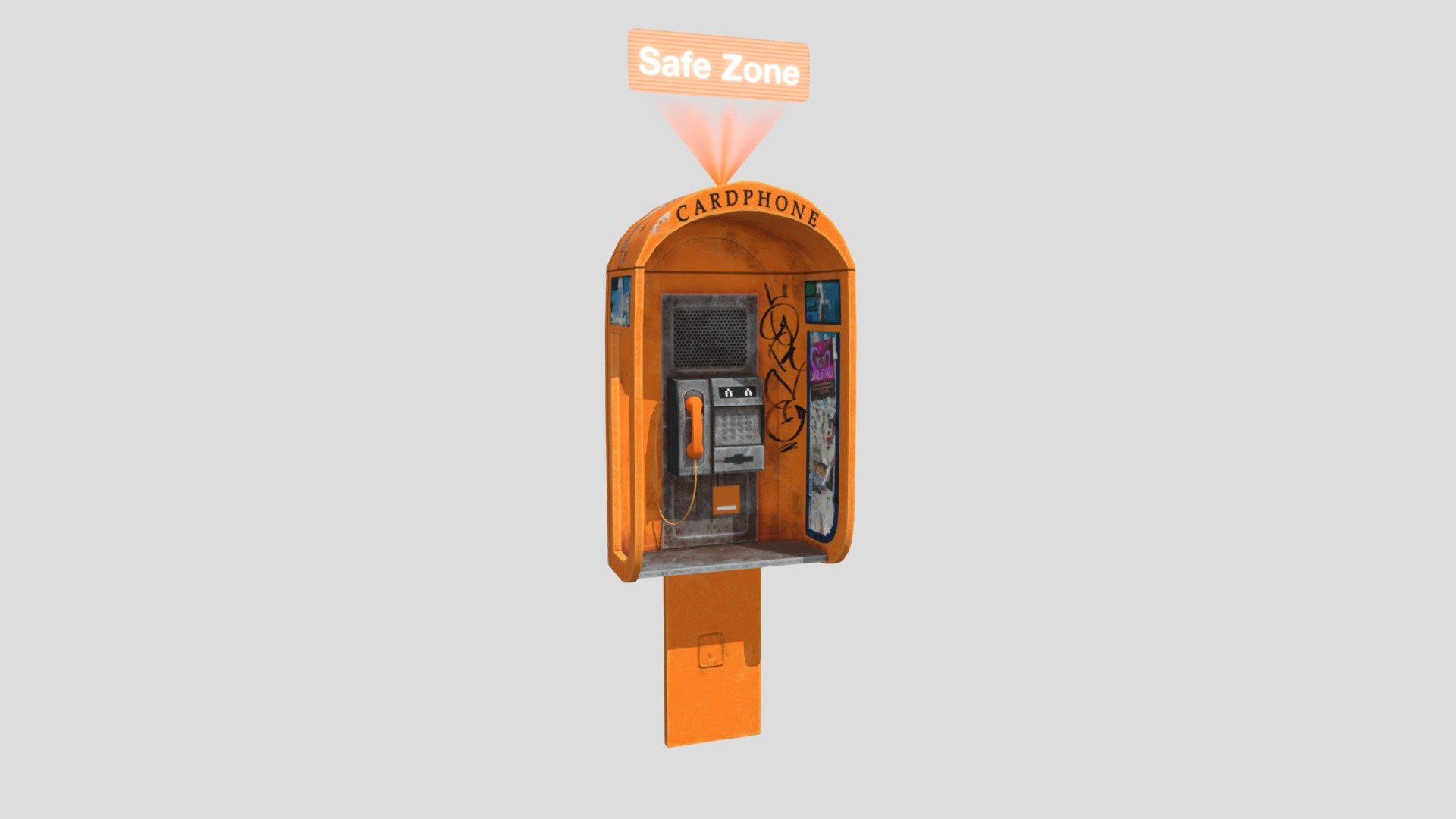 Orange Safe Zone [US] Phone - Download Free 3D model by OrangeSafeZone ...
