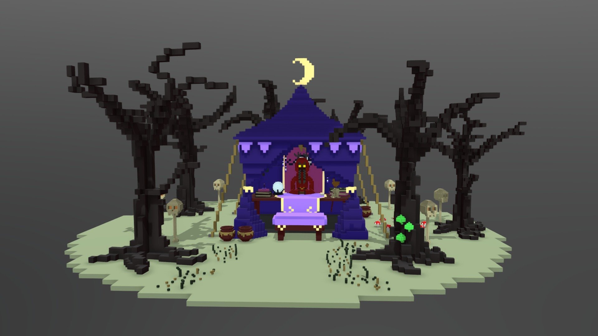 Fortune Teller - 3D model by jhorvath [e8a4dae] - Sketchfab