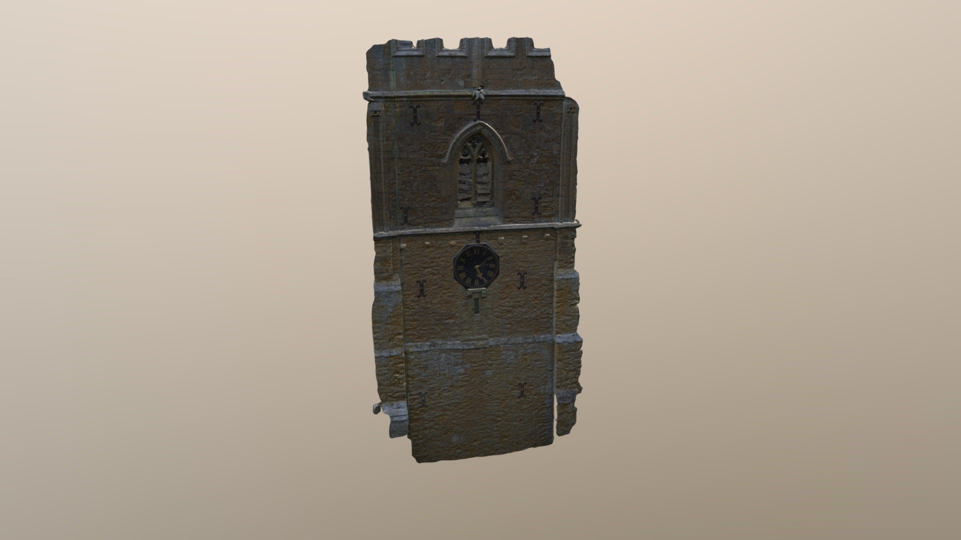 Tower Simplified 3d Mesh - 3D model by tomwillcock [e8a5d9f] - Sketchfab