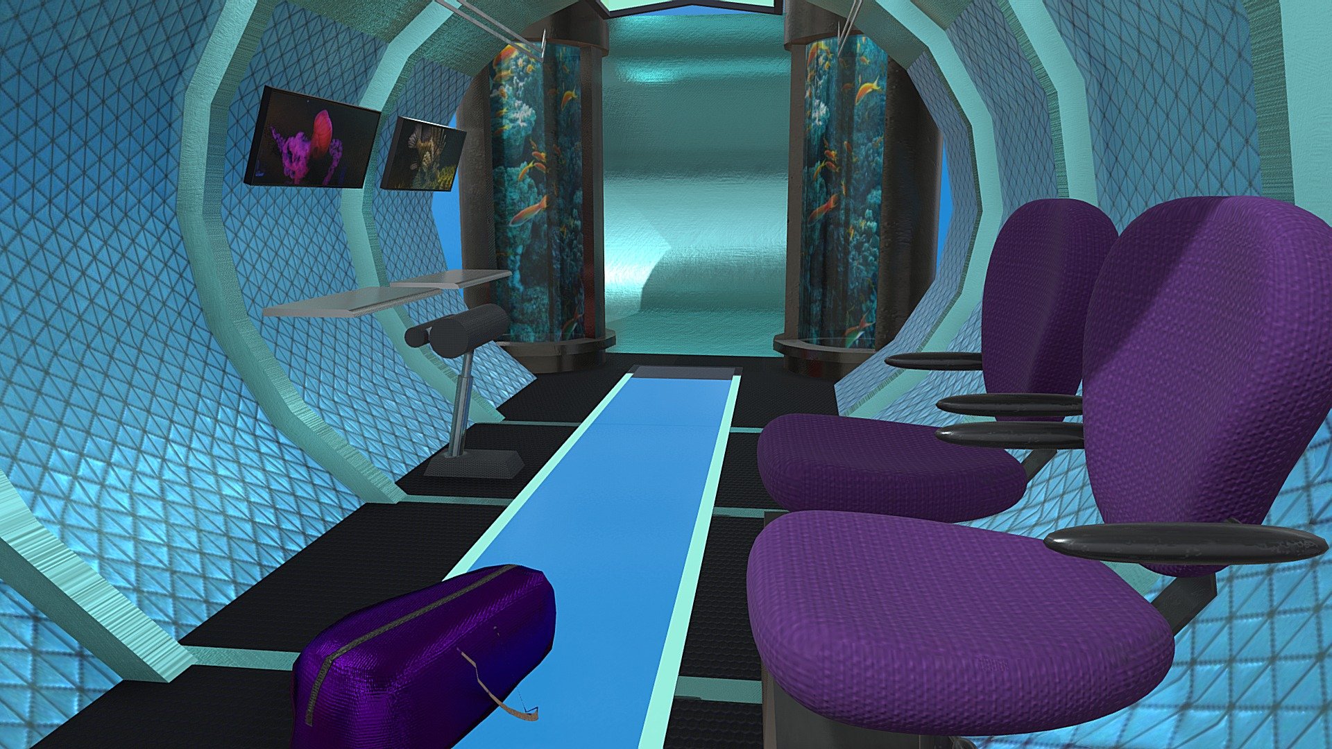 Underwater Lab Environment - Download Free 3D model by gatruelove ...