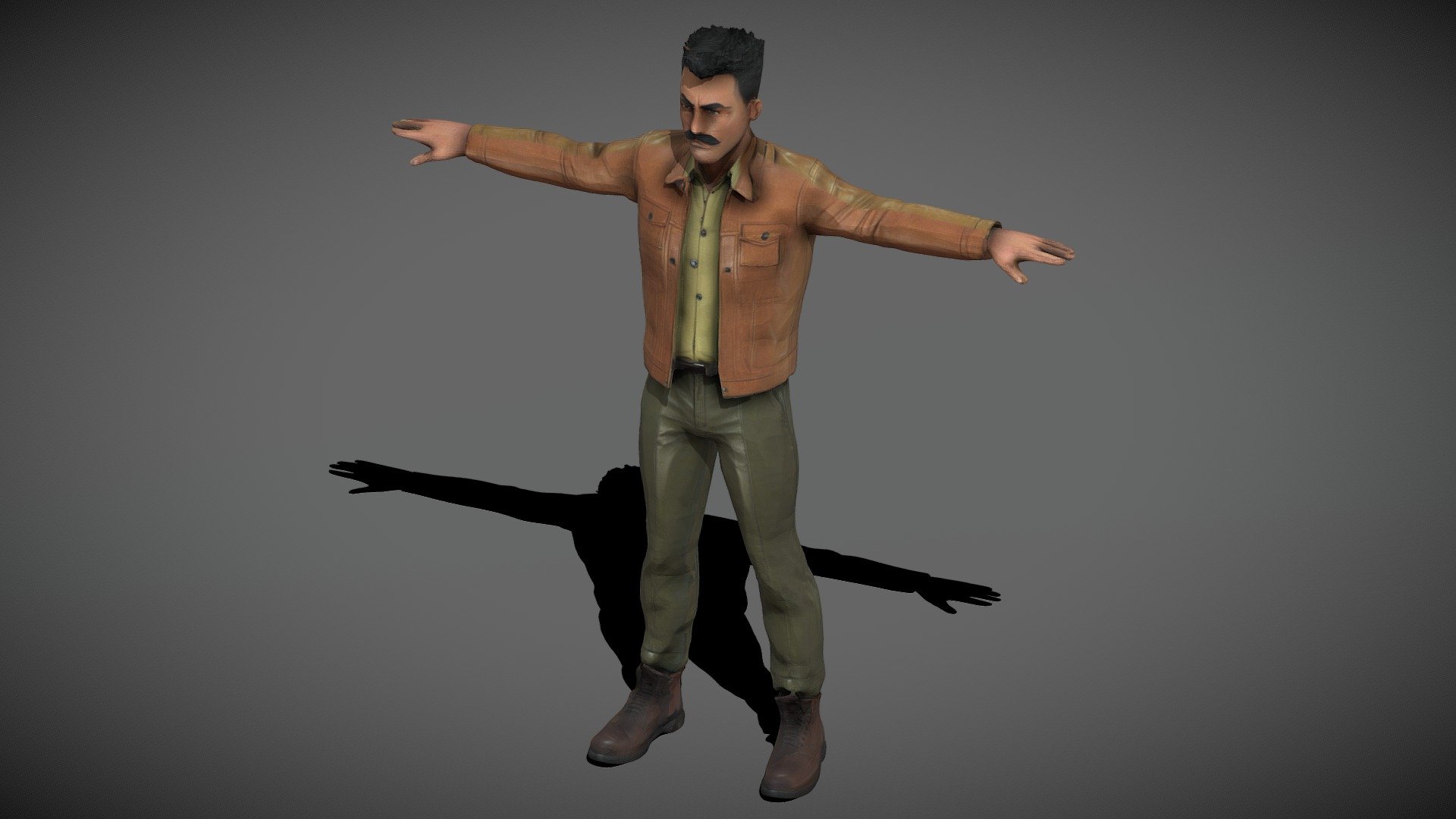 A Young Man Character Concept [MESHY] - Download Free 3D model by Ethan ...