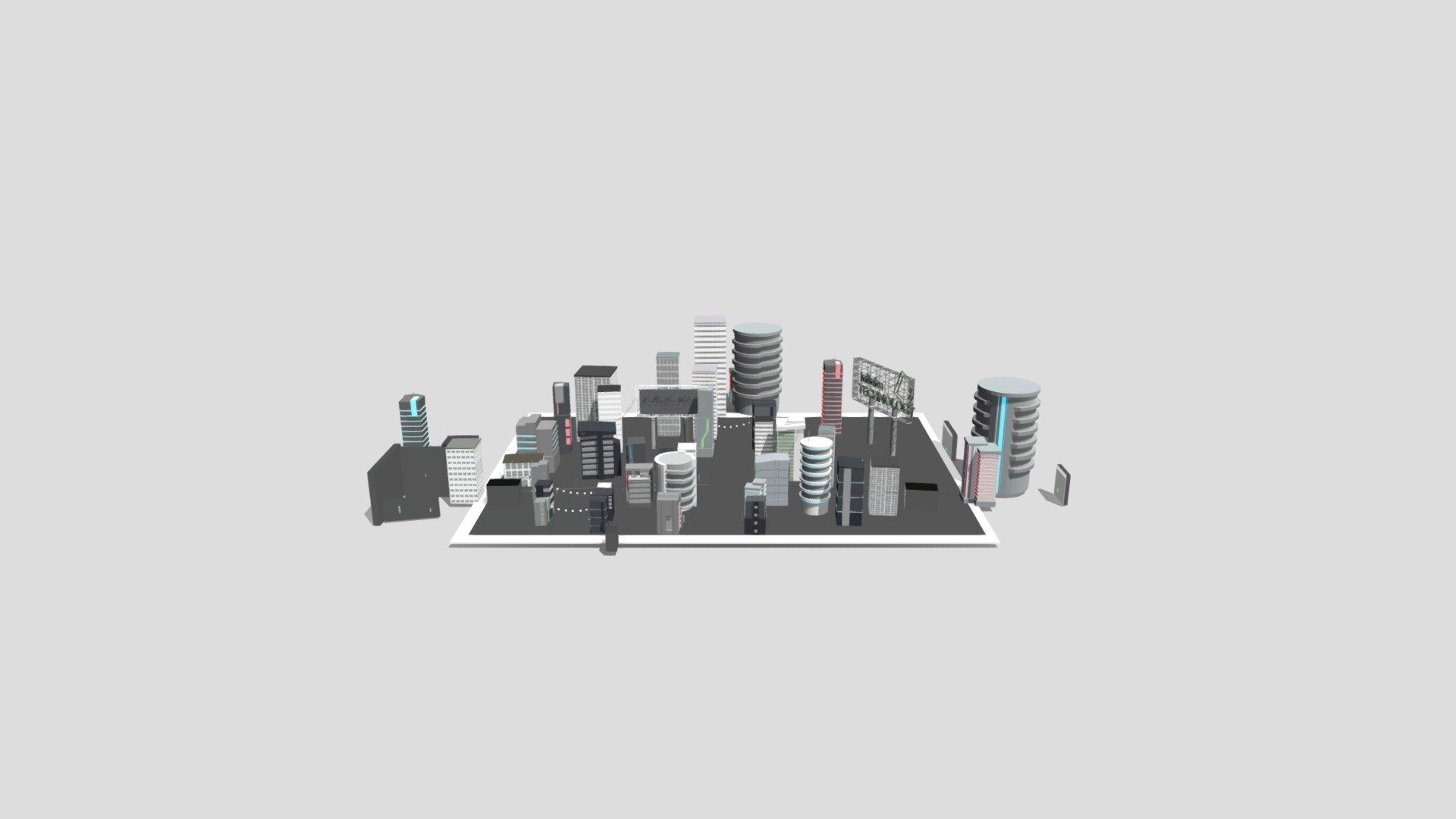 CYBERPUNK - 3D model by shannonmorton [e8a83cb] - Sketchfab