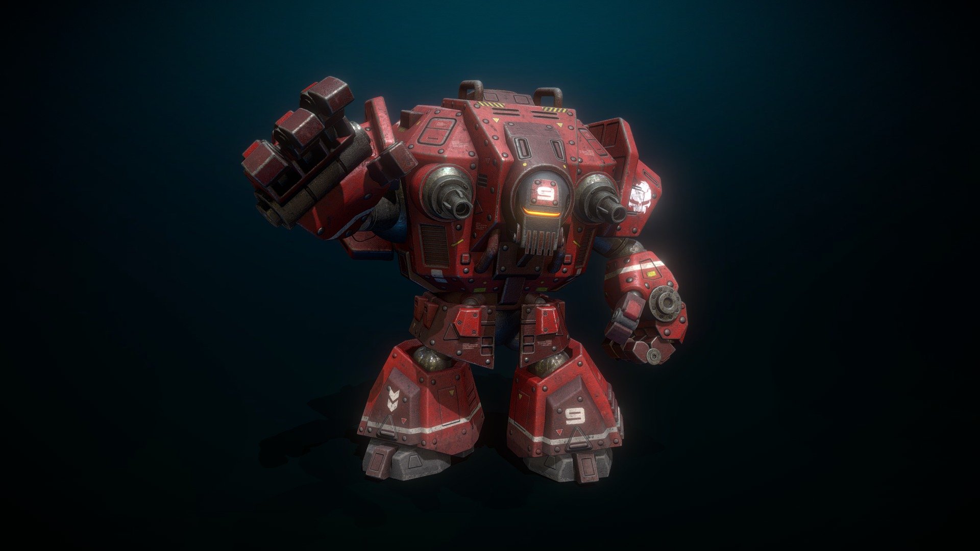 HI ROBOT FG_300 - 3D model by giobiancoFB [e8a8ba8] - Sketchfab