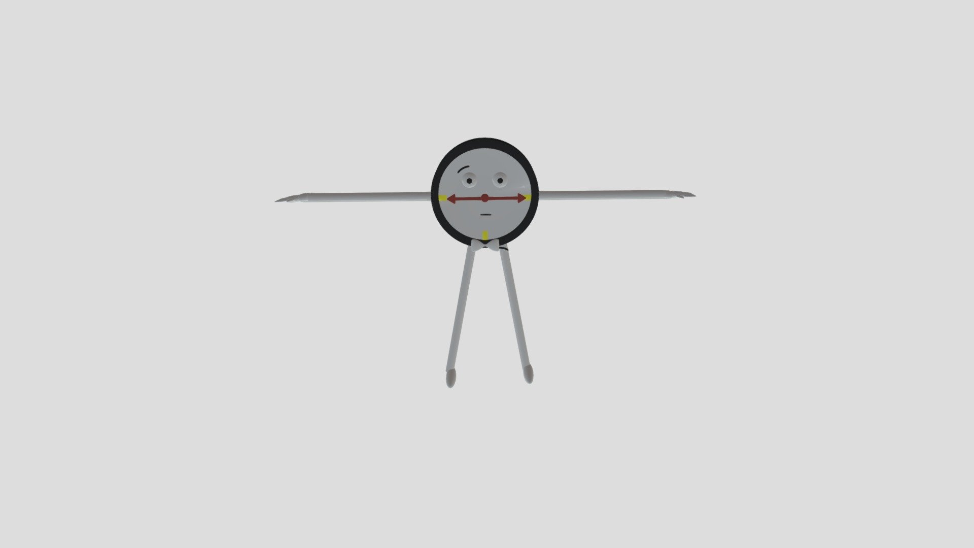 Tony The Clock - Download Free 3D model by Spagette! (@daytonrichboo ...