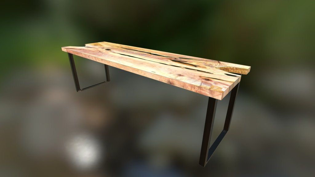 Communal Table - 3D model by LiveEdgeKate [e8a8f89] - Sketchfab