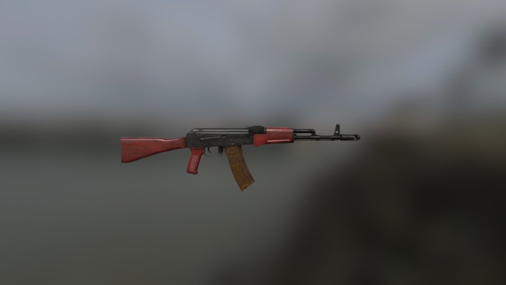 Ak-74m - Download Free 3D model by krutev [e8a9094] - Sketchfab