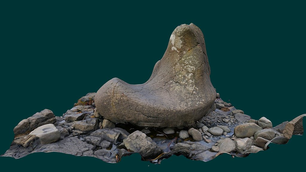 Giants Causeway, Finn MacCools Boot - 3D model by HeritageNI.com ...