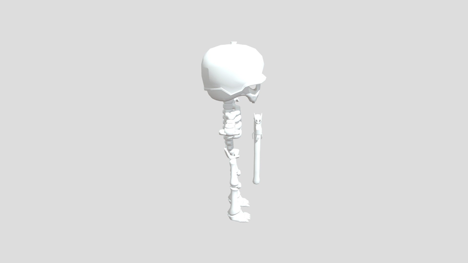 Military Skeleton - 3D model by Shadow67 (@theShadow67) [e8aa442 ...