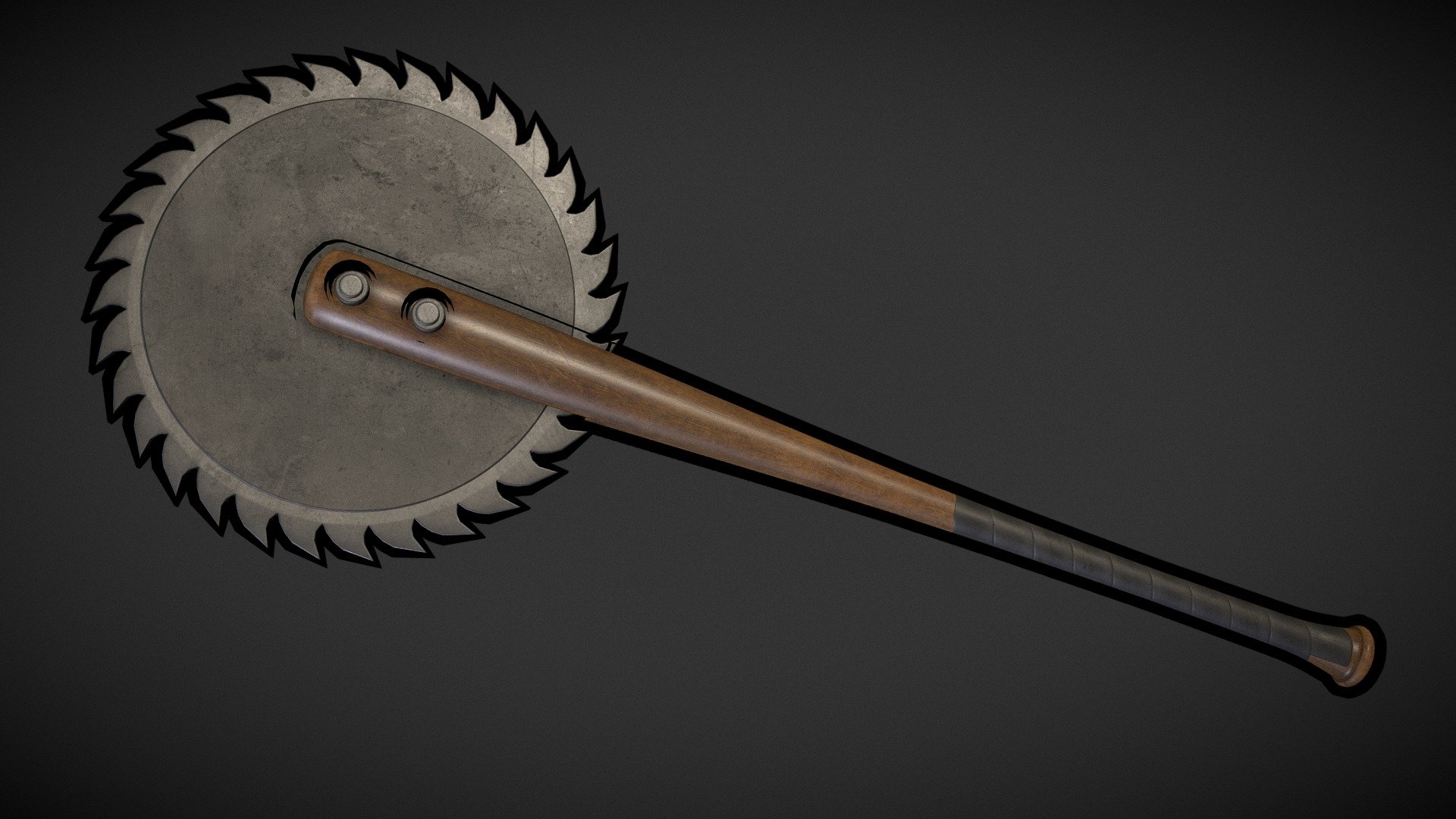 Stylized Baseball Bat - 3D model by Rico Peters (@ryko777) [e8aac00 ...