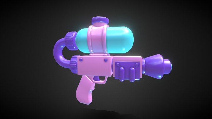 Watergun 3D models - Sketchfab