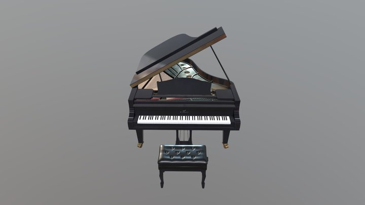 Piano 3D models - Sketchfab