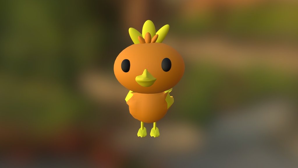 Pokemon - Torchic - 3D model by Keitaro004 [e8abbe9] - Sketchfab