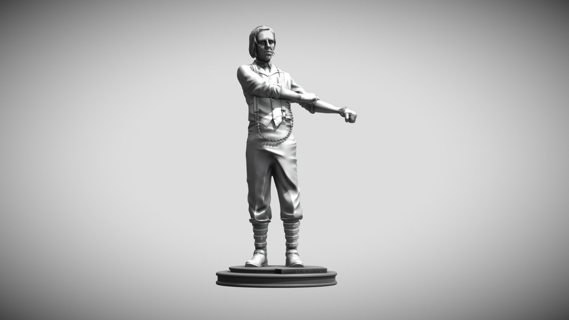 marilyn manson 3D printing - Buy Royalty Free 3D model by ronnie_yonk ...