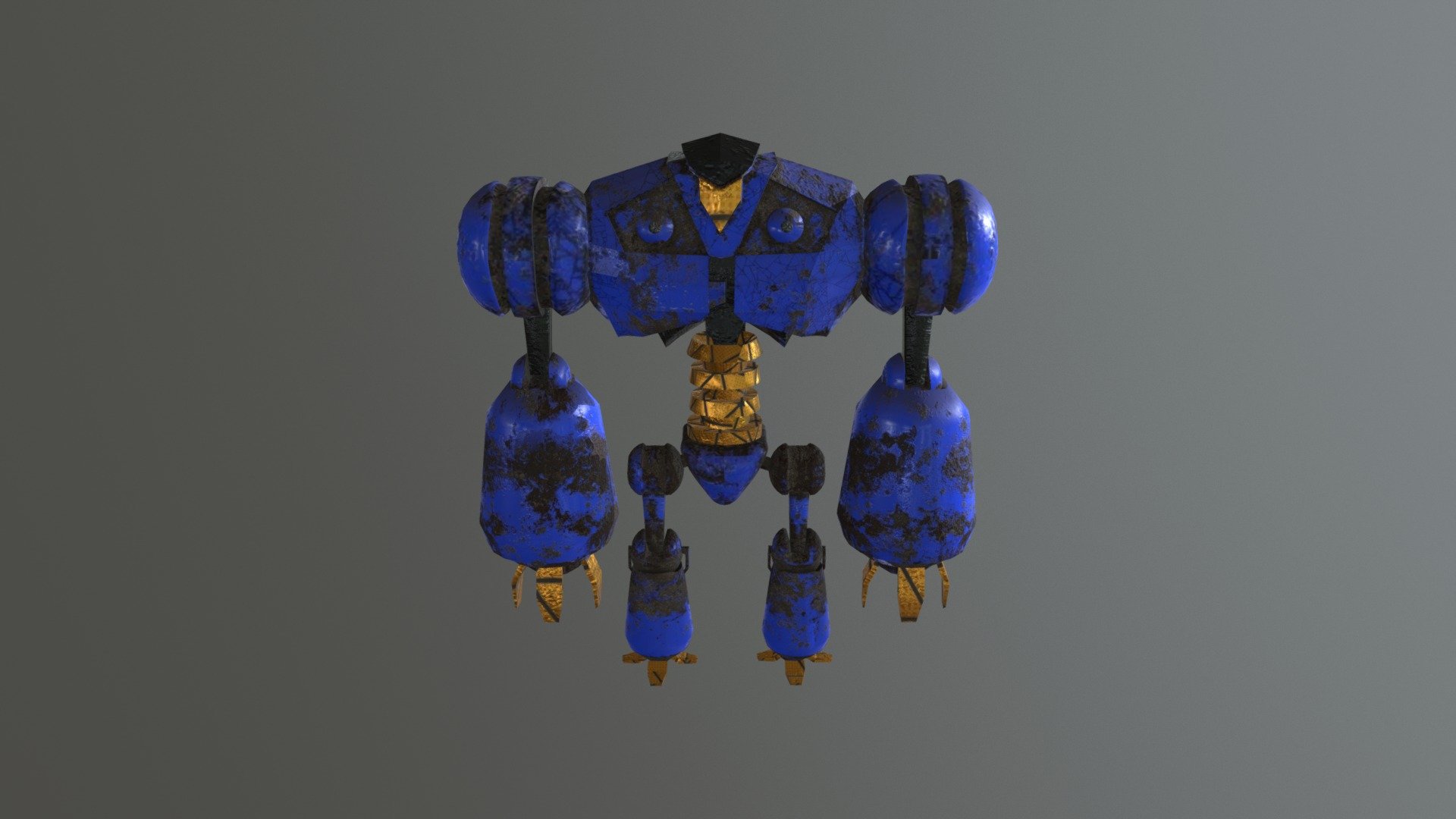 Rough textures for robot - 3D model by Peter Bailey (@pedrbee) [e8af595 ...