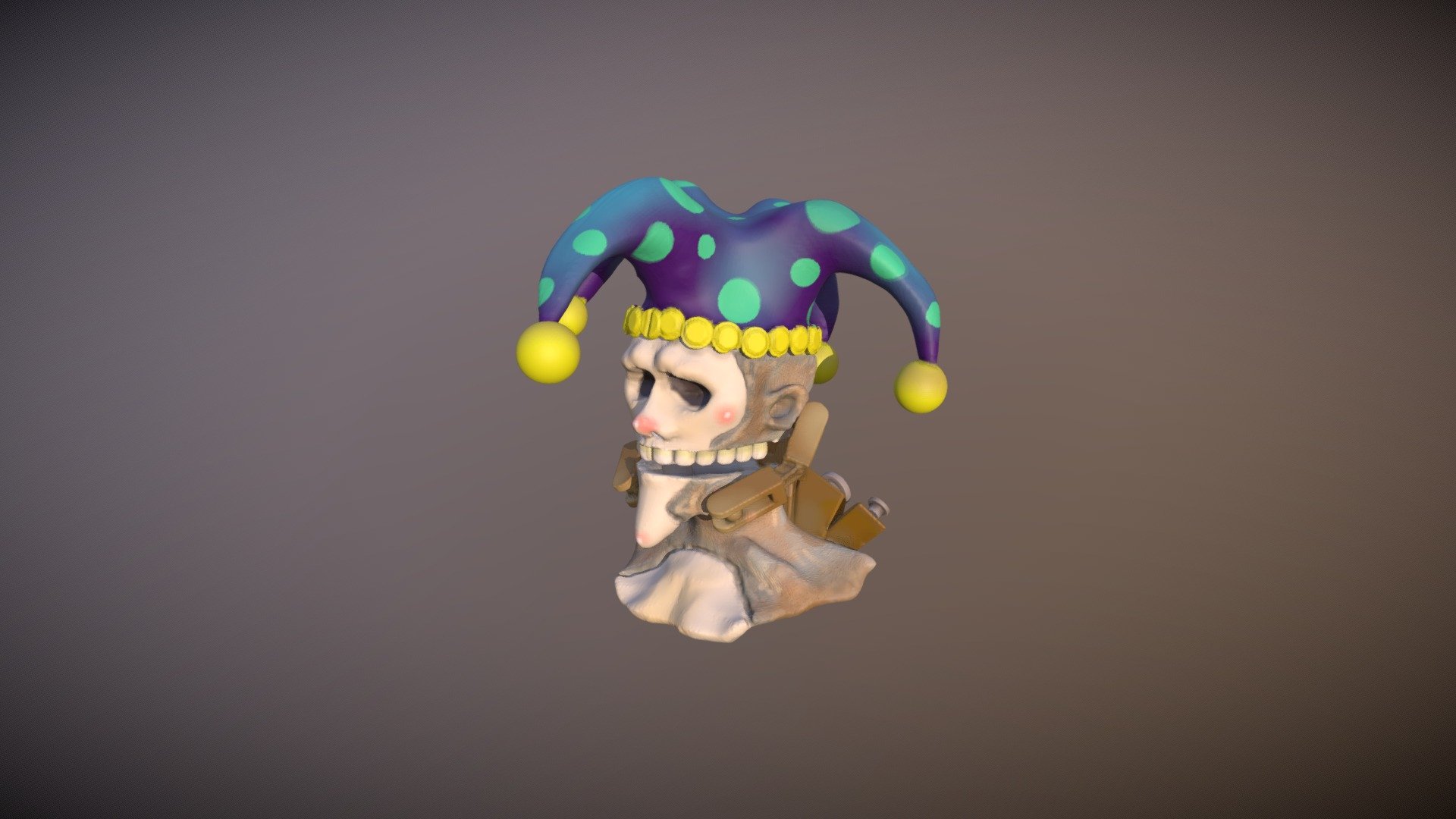 Clock work joker - 3D model by wumpalump [e8af894] - Sketchfab