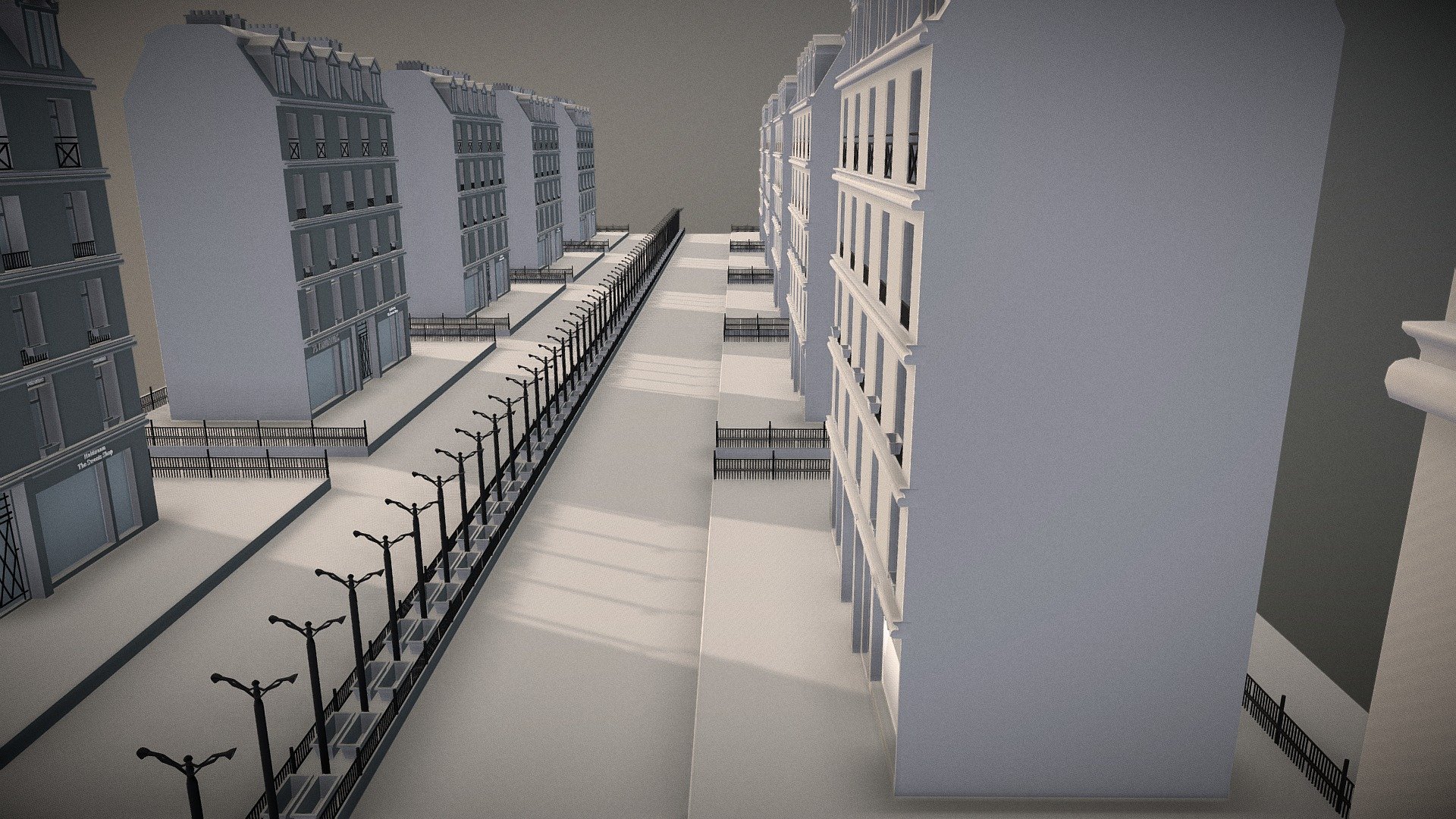 Buildings Environment - Download Free 3D model by Karan Sahu (@cgkaran ...