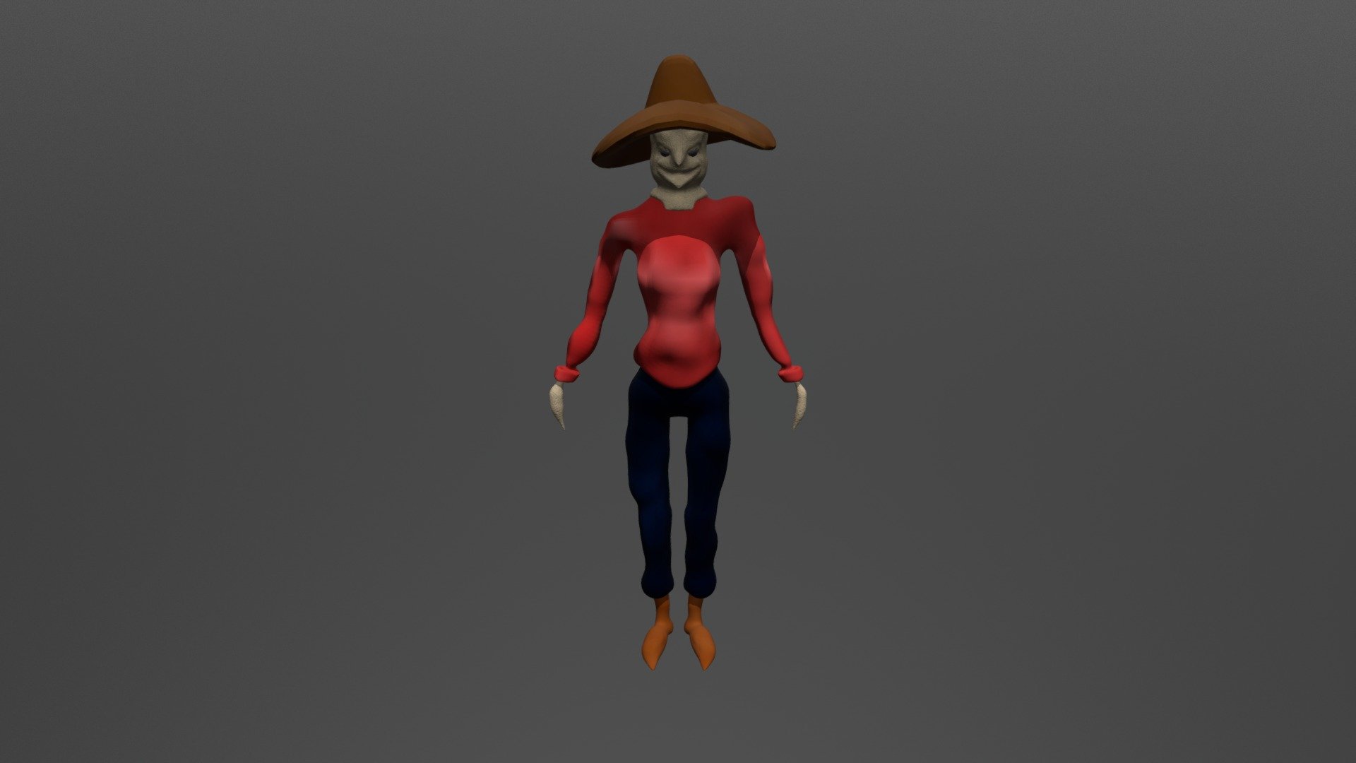 Scarecrow Texture - 3D model by mitch.diamond [e8b1fb7] - Sketchfab