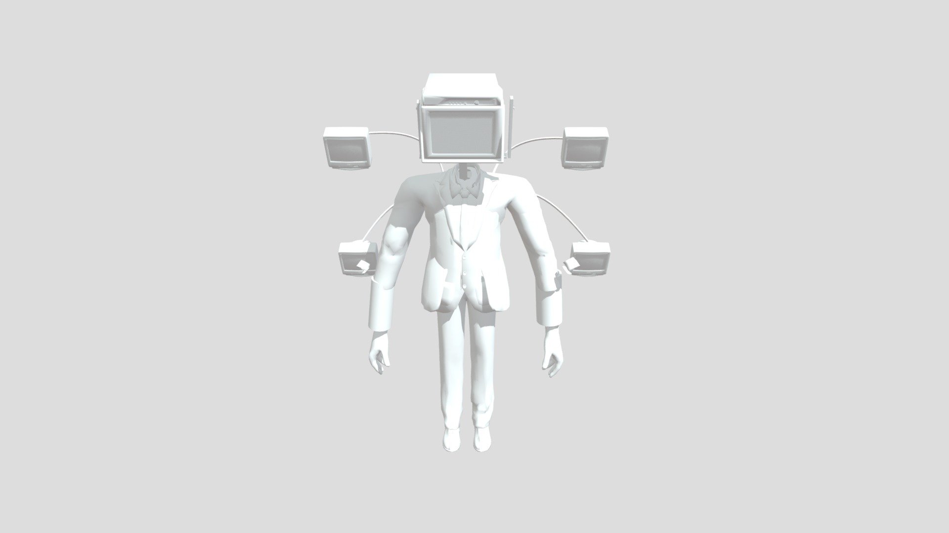 Tv brute - Download Free 3D model by AspAscon3D (@Arrogant3DAsp ...