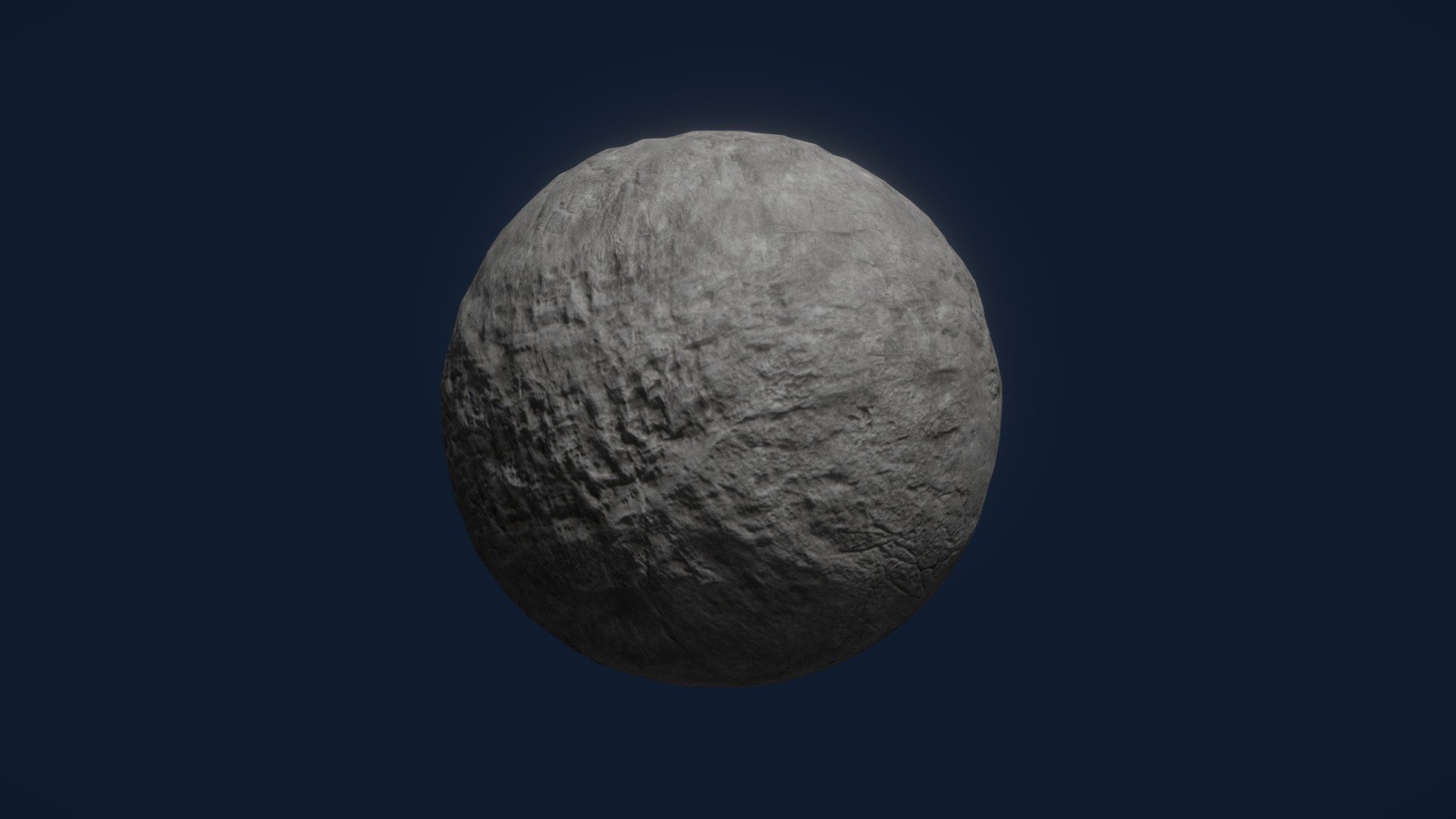 Spherical Boulder - Game Model - 3D model by EverettJ [e8b3787] - Sketchfab