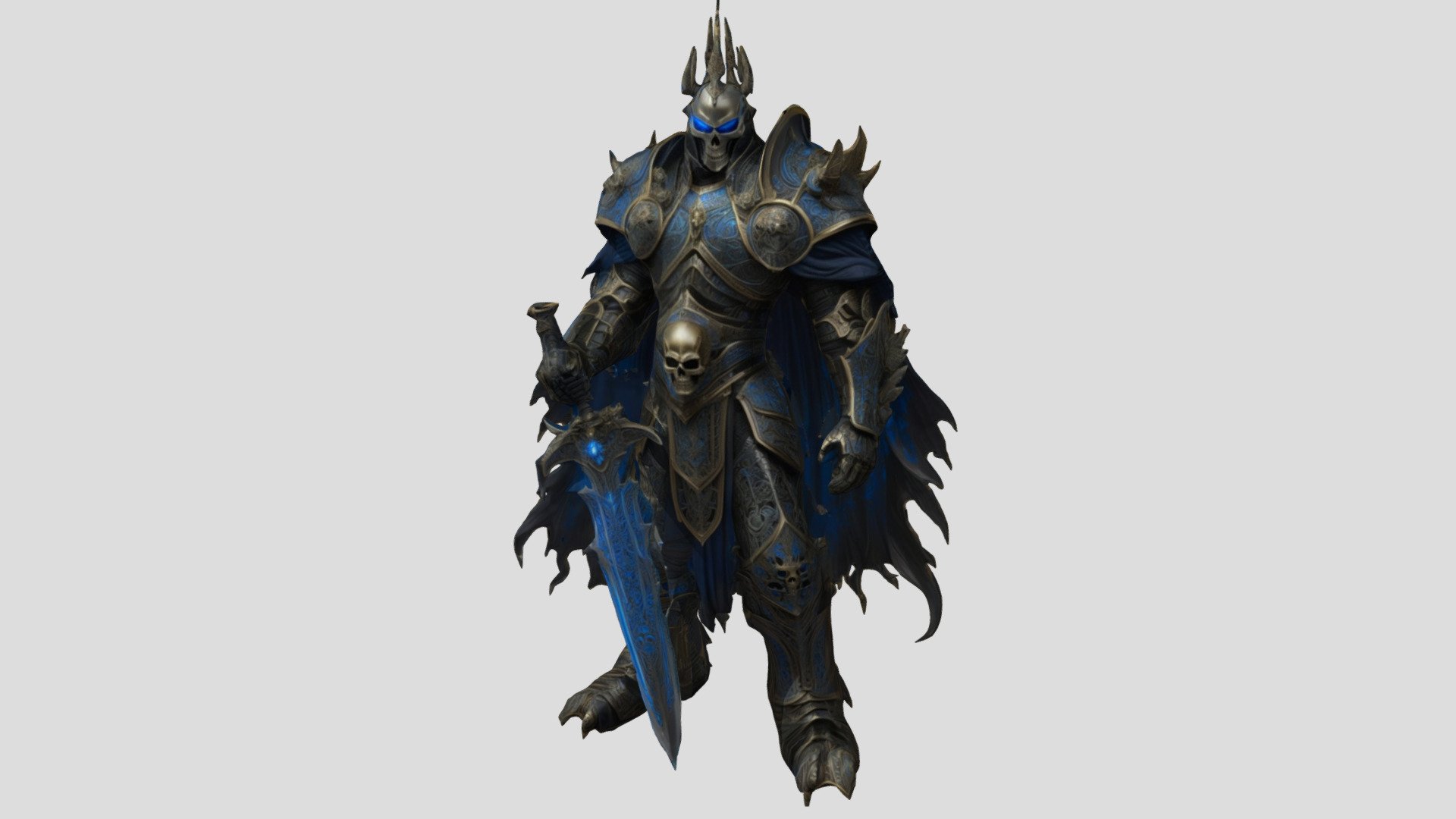Lich King - World of Warcraft - Download Free 3D model by Brian ...