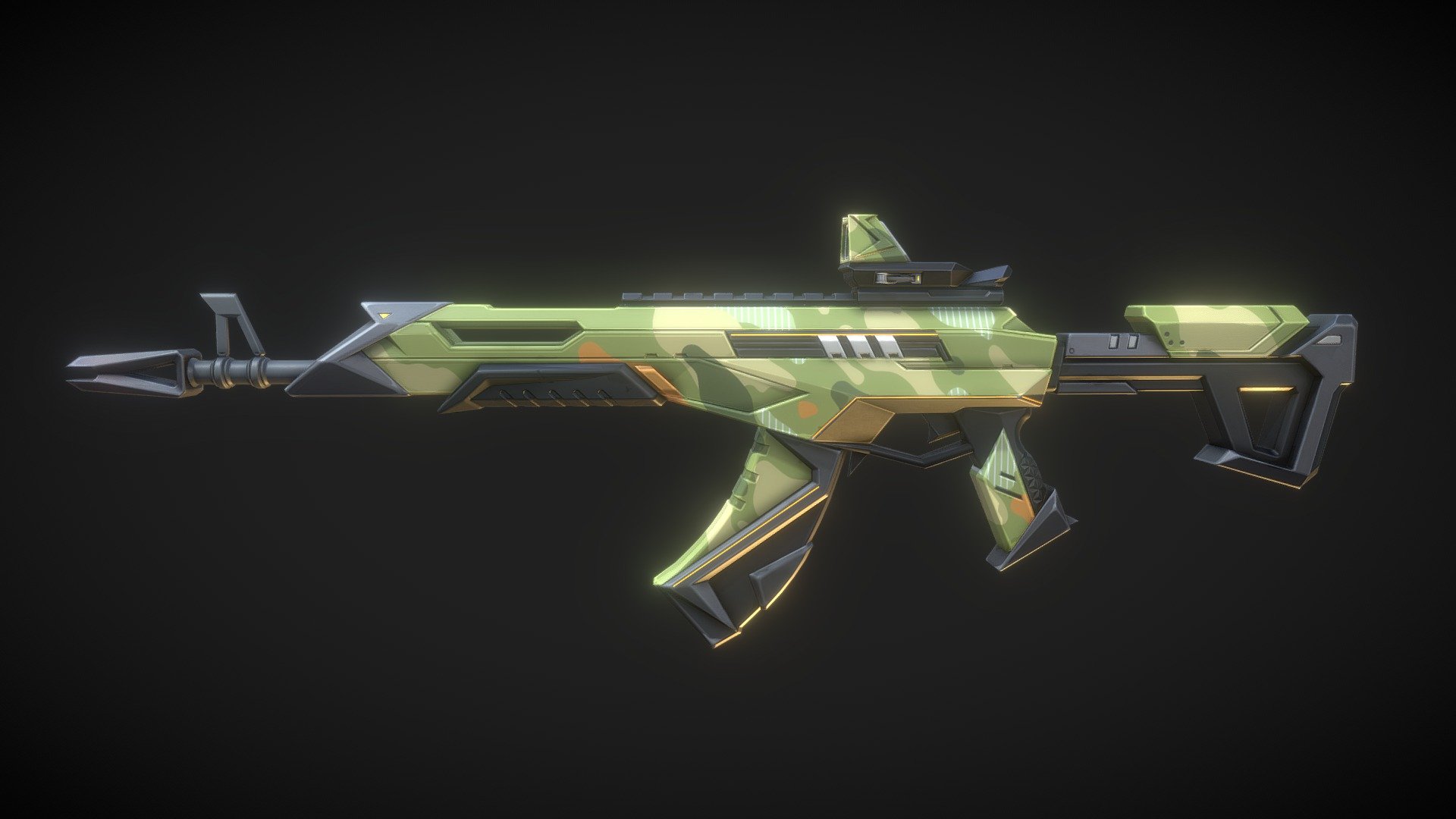 Assault Rifle #5 - Buy Royalty Free 3D model by Luke Huie (@luke.huie ...