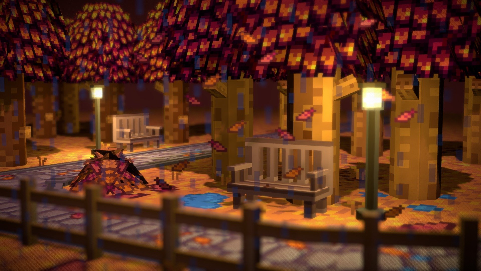 Autumn - 3D model by NicCrimson [e8b4558] - Sketchfab
