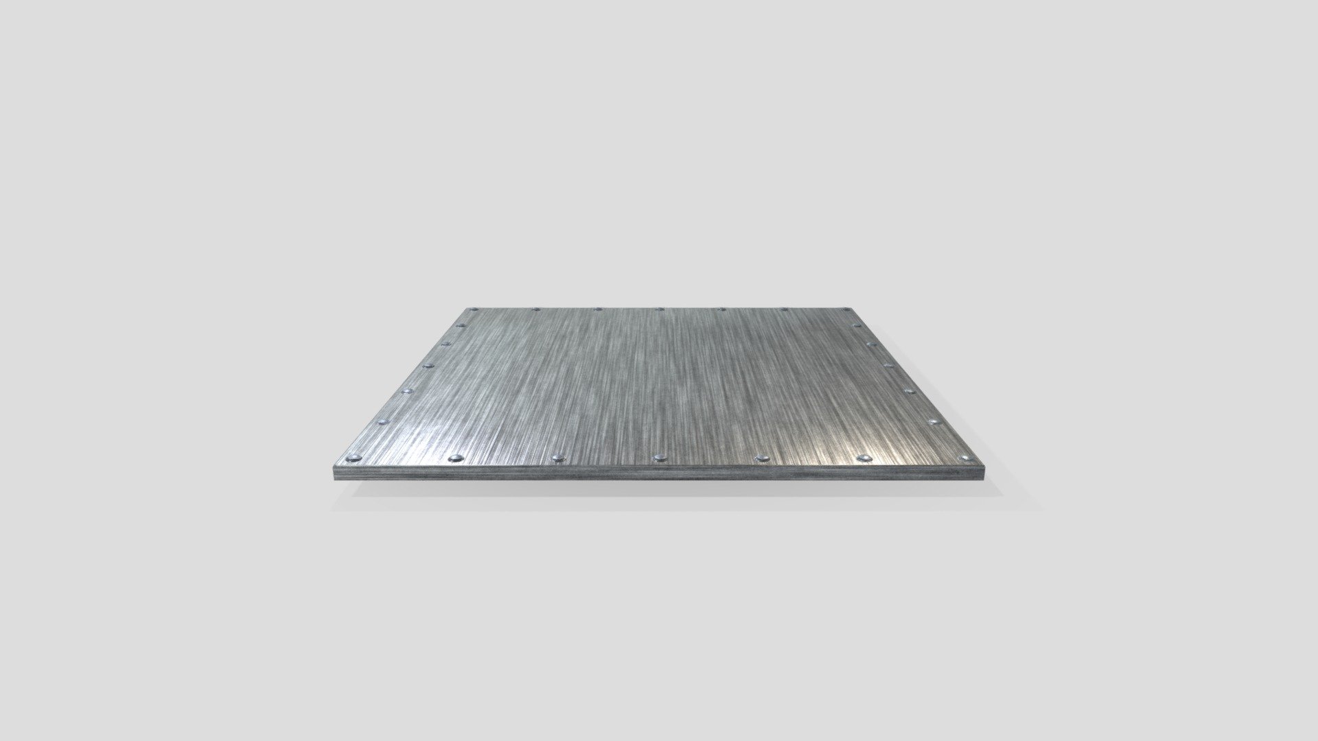 Steel Plate - Download Free 3D model by Art_bravado [e8b4758] - Sketchfab