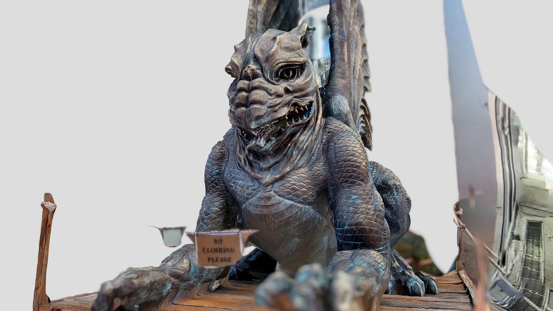 Guardian Statue at Universal Legacy Storefront - 3D model by ...