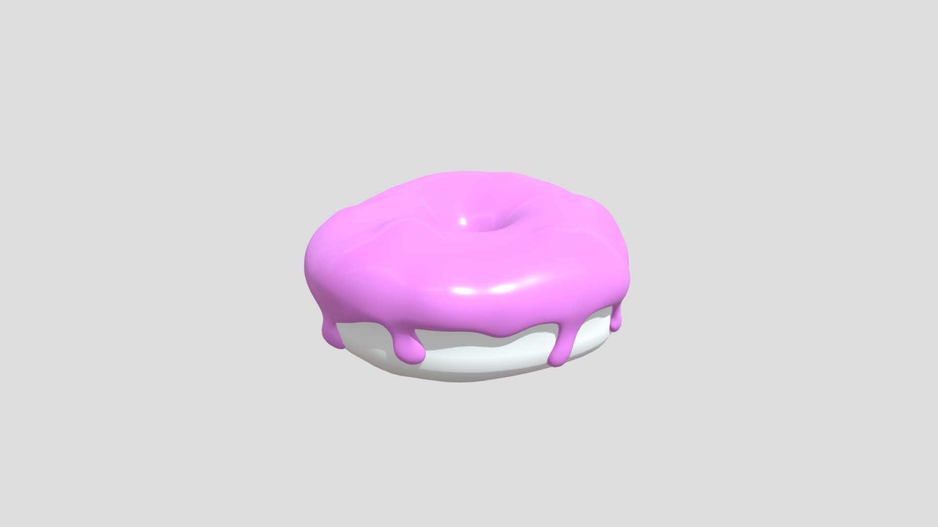Update Donut with Sprinkles and Texture - Download Free 3D model by ...