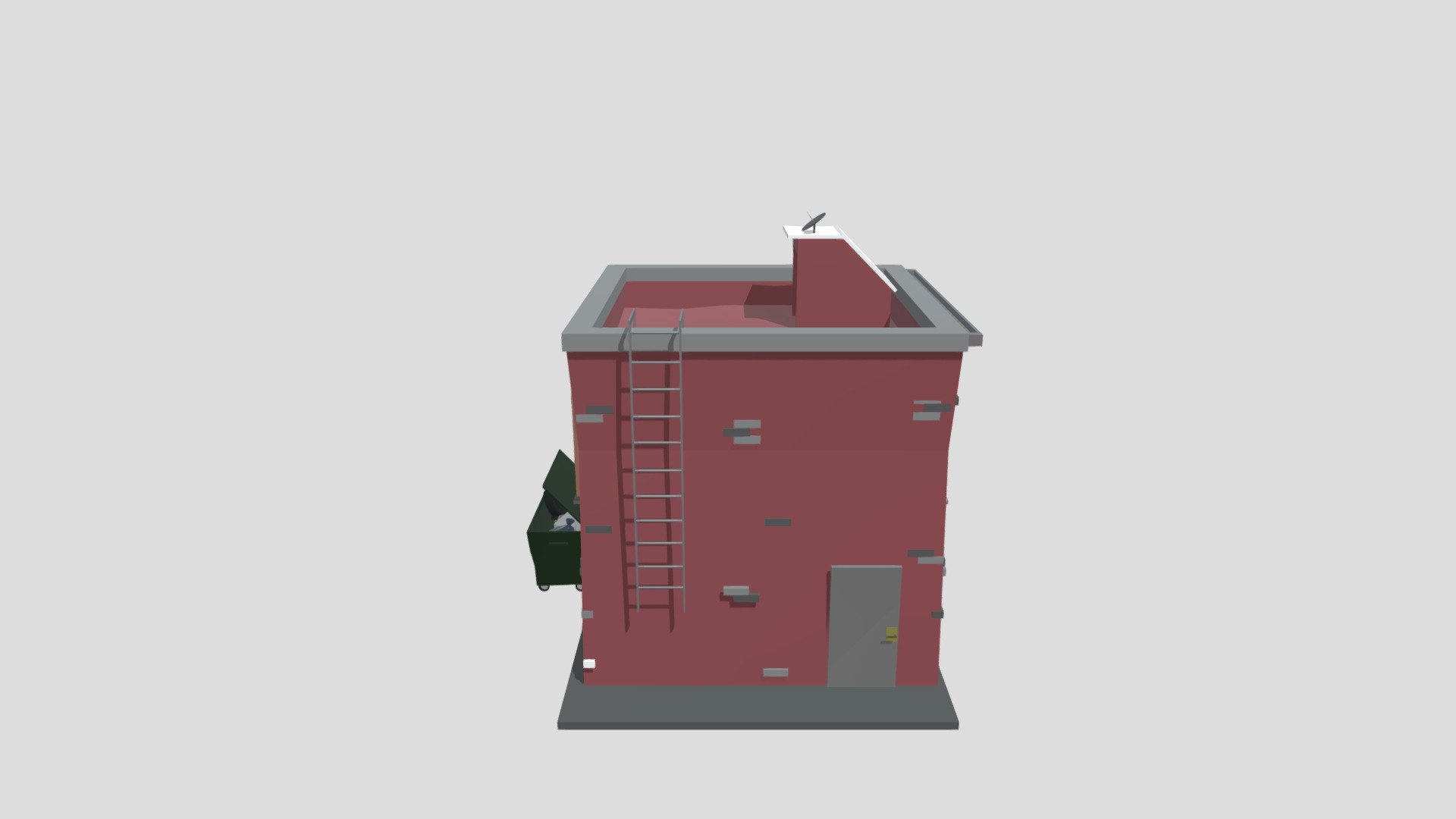 Buildings - 3D model by santiagovo [e8b5a61] - Sketchfab