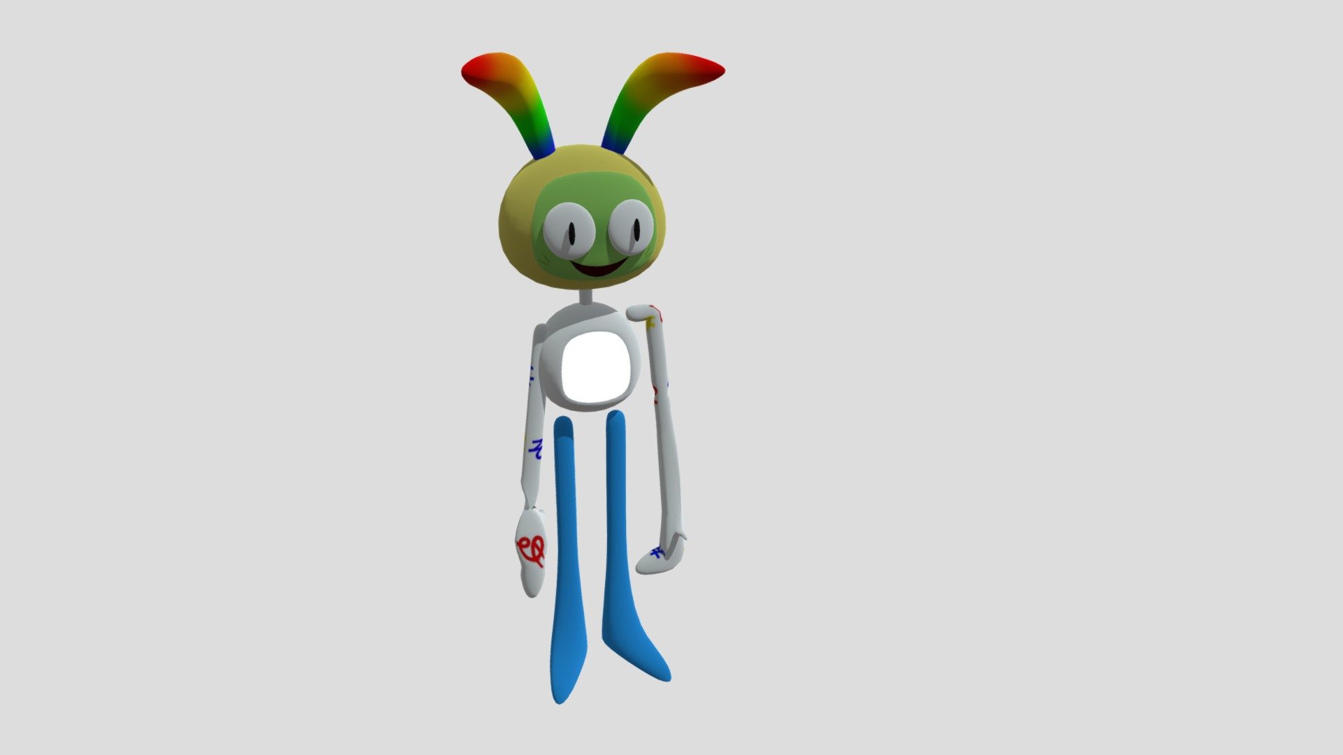 Bi-bot animation - Download Free 3D model by Gummibar gumy bear ...