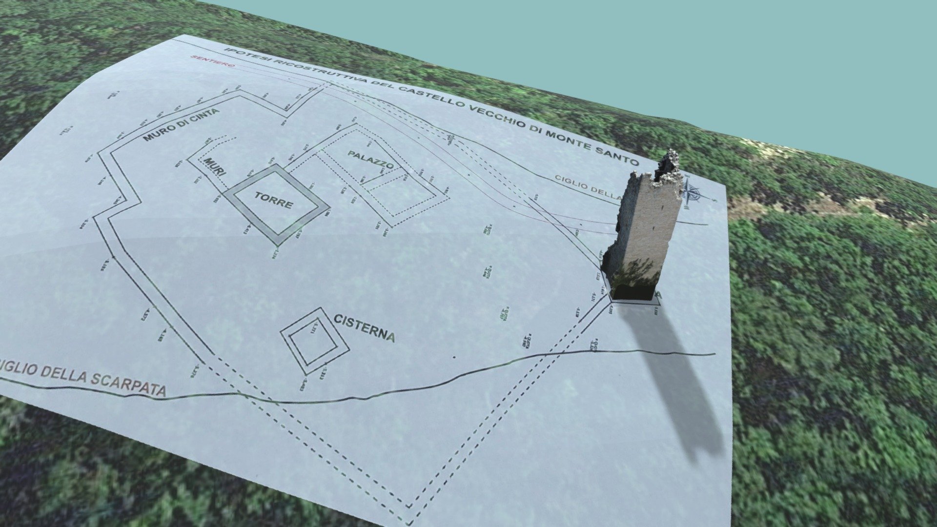 Torretta di Monte Santo - Download Free 3D model by Riccardo Rocca ...