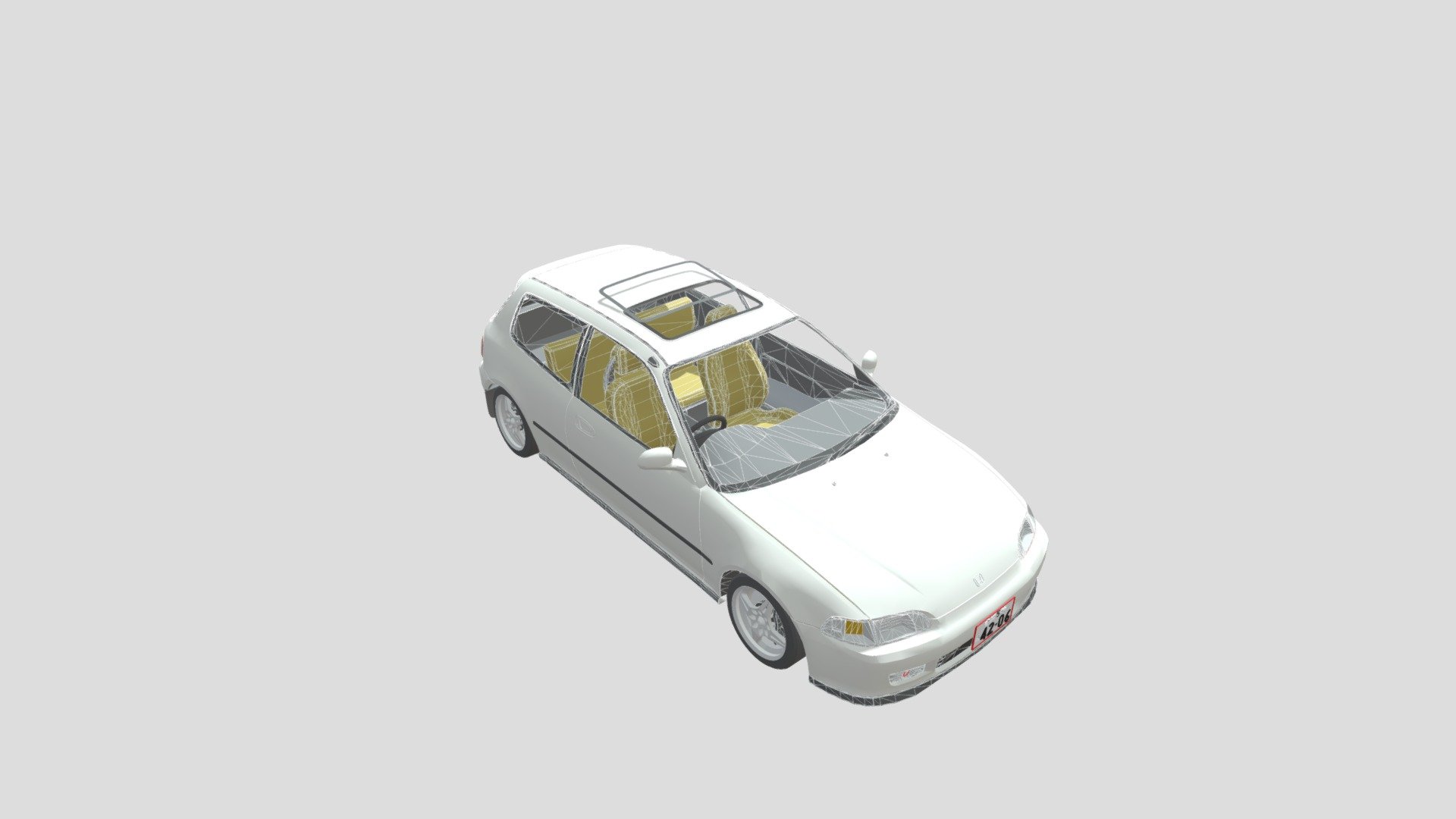 honda_civic_sir_eg6 - 3D model by silversjam3s [e8b866d] - Sketchfab