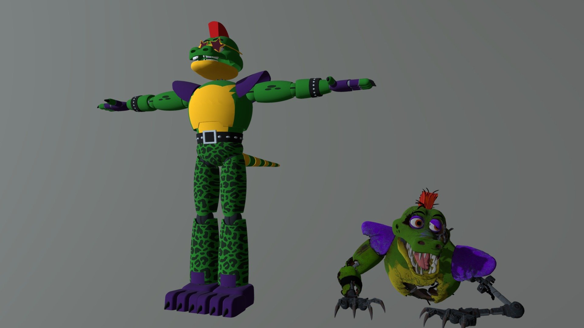 Monty And Shattered Monty - Download Free 3D model by ann55010970637 ...