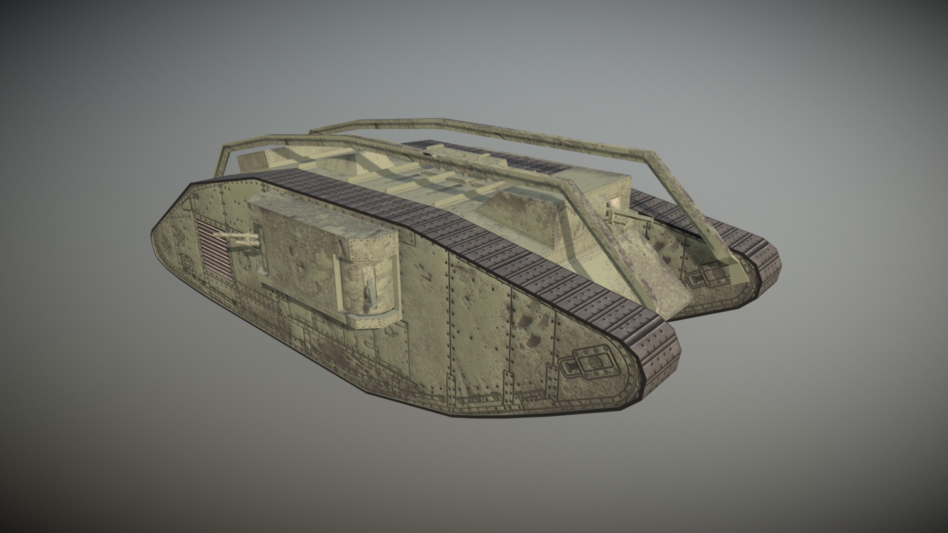 Tank03 - 3D model by czegledit [e8b881a] - Sketchfab