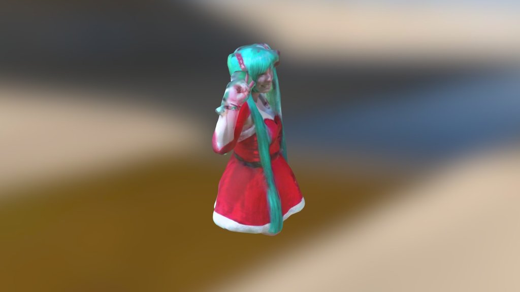 Hatsune Miku - Download Free 3D model by 3dninja [e8bb73a] - Sketchfab