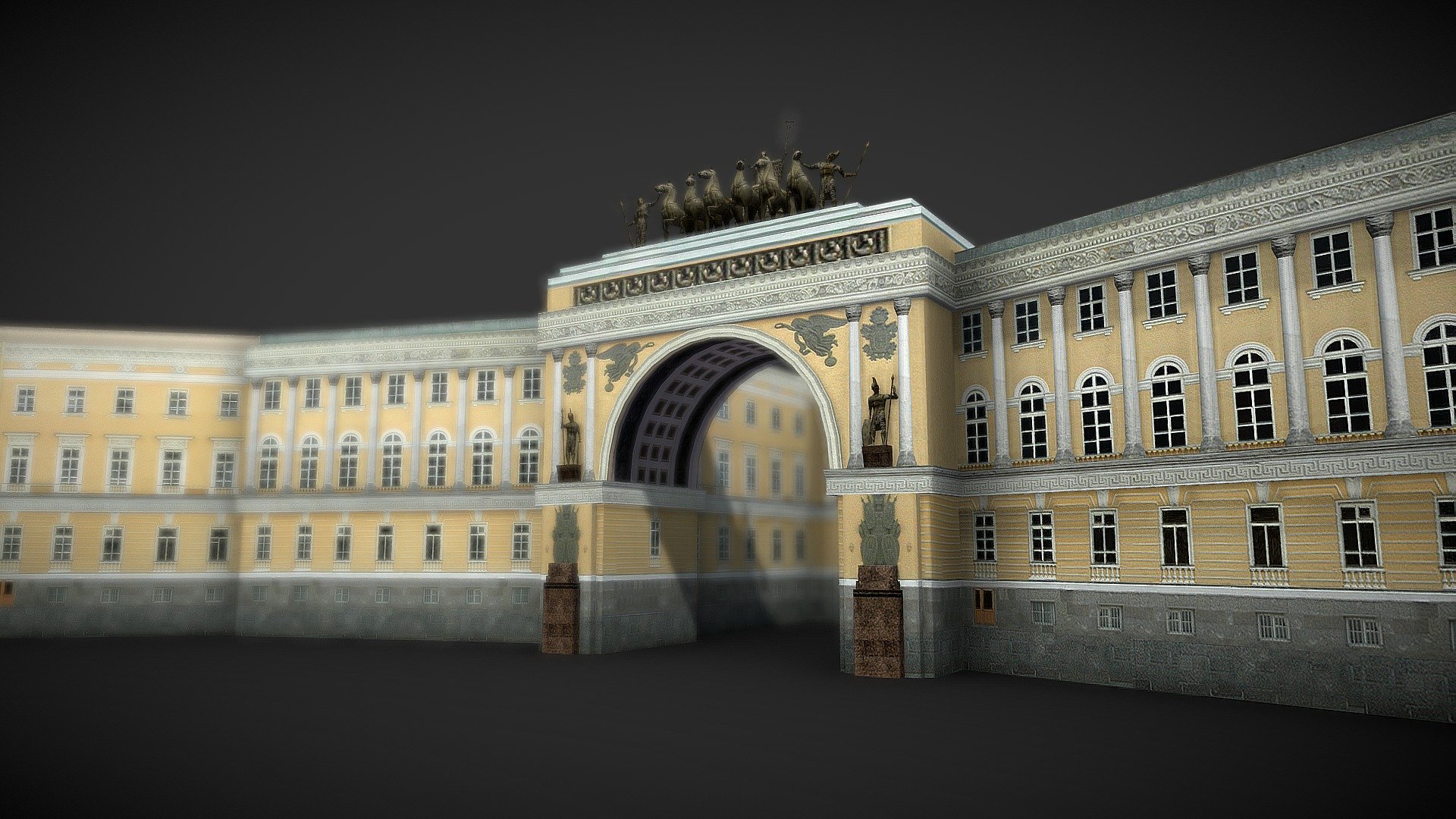 General Staff Building - Buy Royalty Free 3D model by Realtime ...
