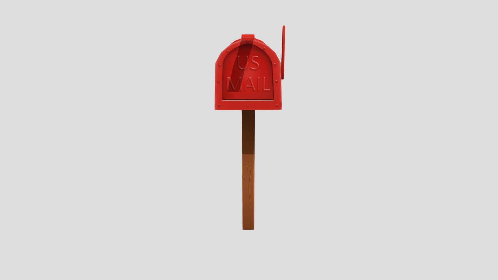 Mailbox - Download Free 3D model by KrisG [e8be2e0] - Sketchfab