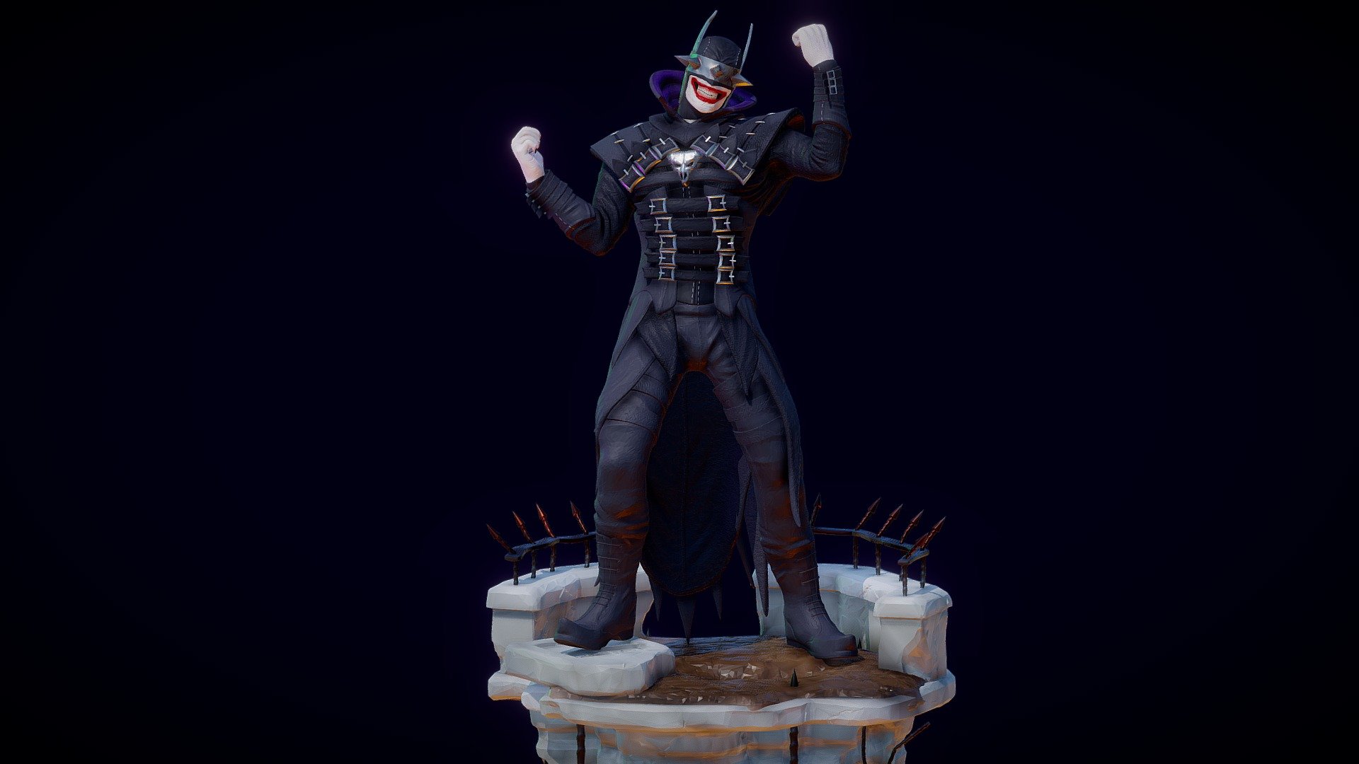 batman who laughs - 3D model by 3Dmoonn [e8c0199] - Sketchfab