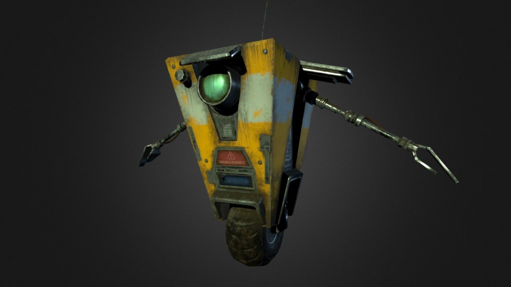 Claptrap - CL4p-Tp - 3D model by smokierdante [e8c05de] - Sketchfab