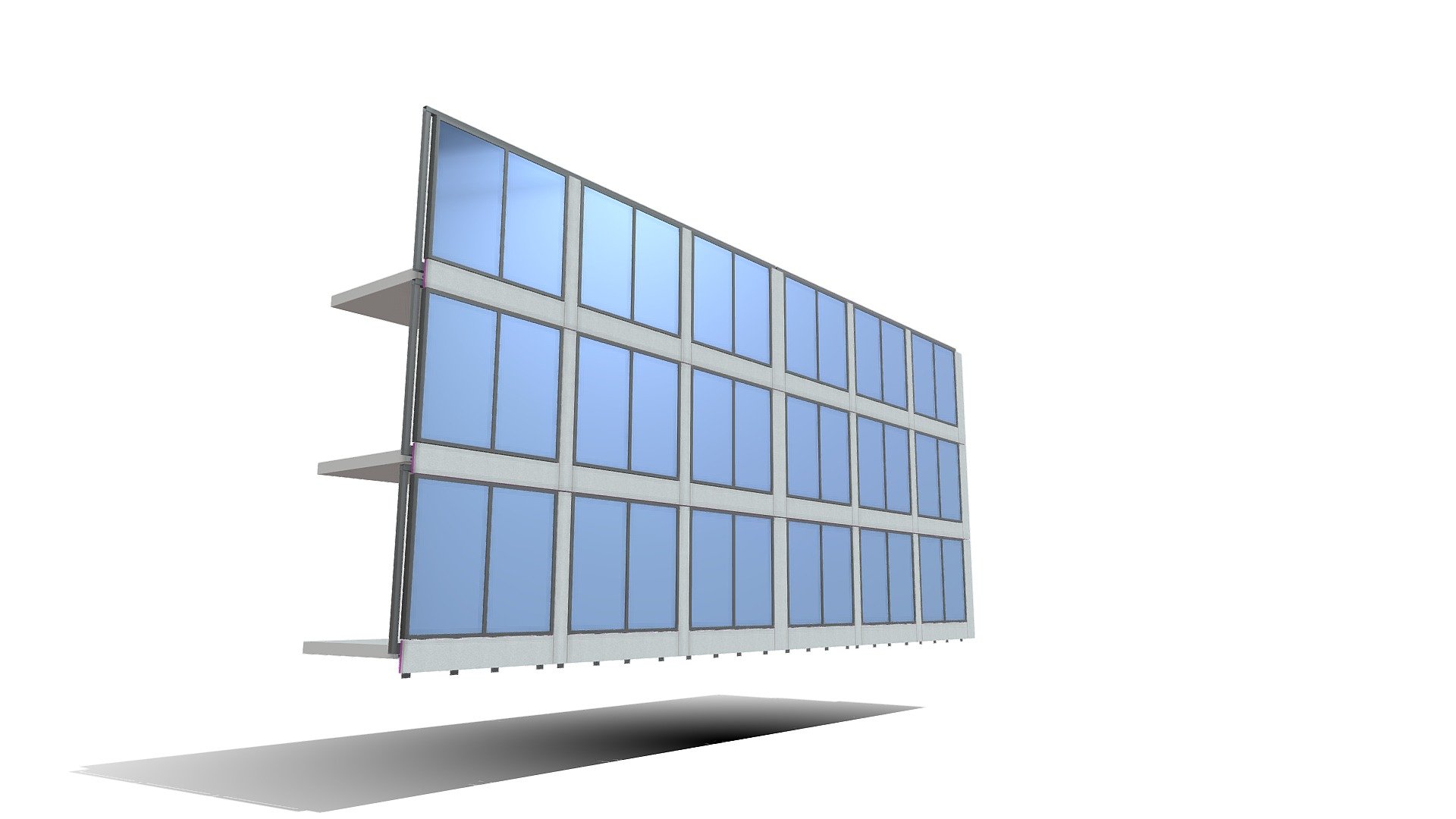 INF 85 Flat Panel Light Sand Blast - 3D model by CLARK PACIFIC ...